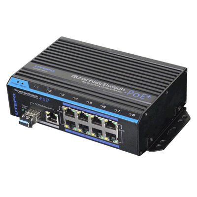 UTP7208E-POE-A1 PoE+ switch 8 port + 2 UPLINK 10/100Mbps